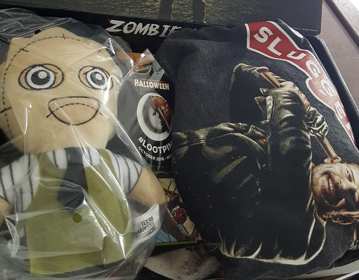 UNBOXING – LOOT CRATE « HORROR » (Video) - Insert Coin