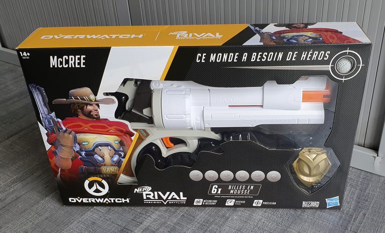 NERF OVERWATCH "McCree" - Test - Insert Coin