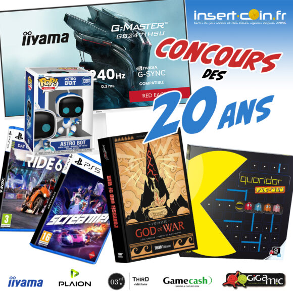 CONCOURS DES 20 ANS!!! - Insert Coin